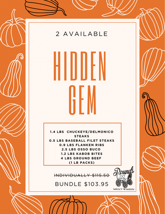 Beef Packages – Poundsmeatwagon
