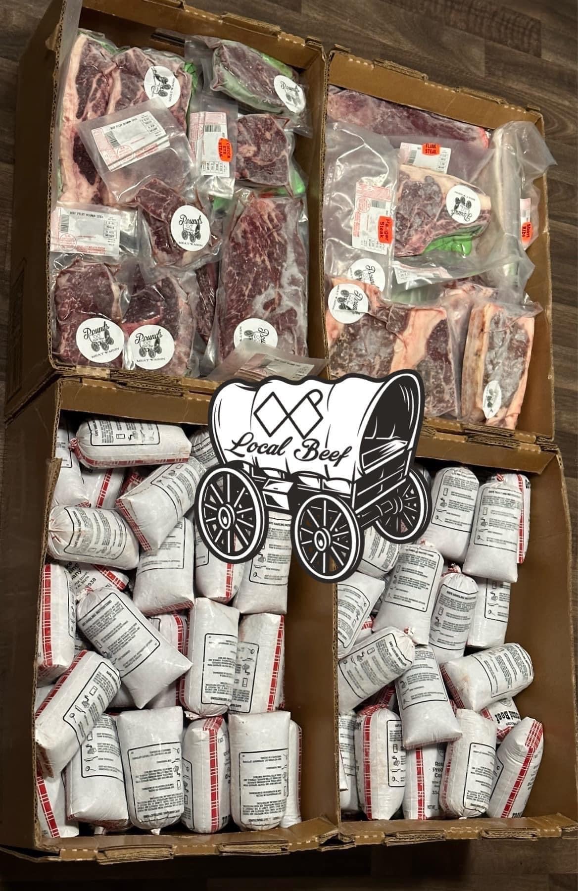 1/2 Beef Share 200 Lbs. Deposit Only – Poundsmeatwagon